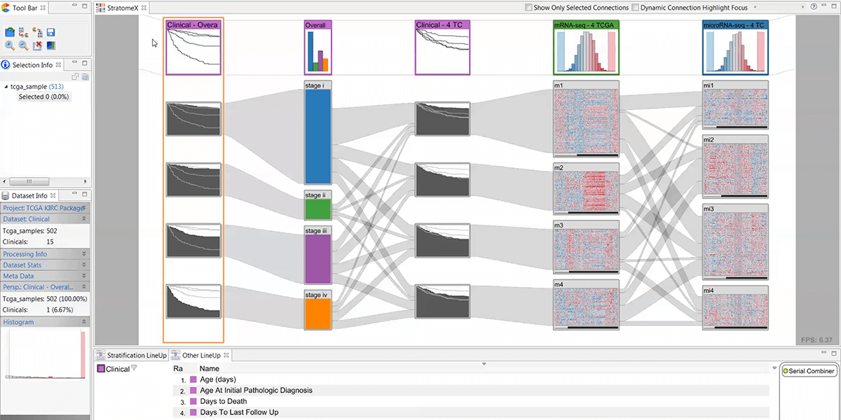 Guided Visual Exploration of Genomic Stratifications in Cancer | Samuel Gratzl
